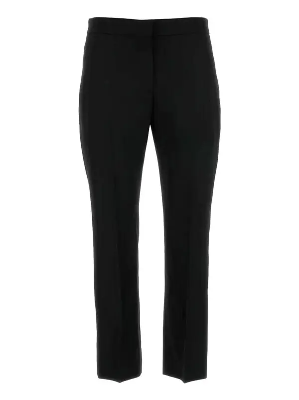 Alexander McQueen Wool Trousers - 1000|black